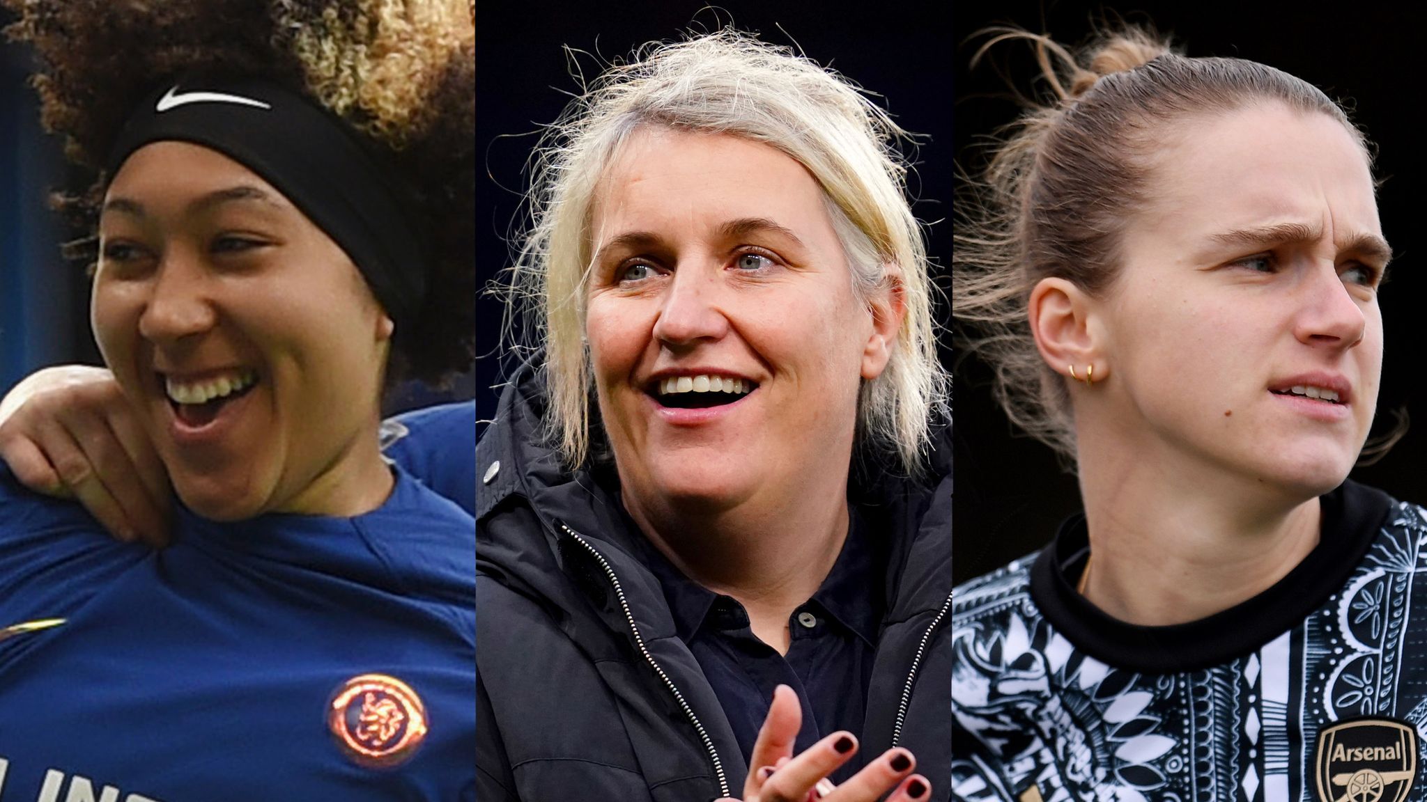 WSL: Emma Hayes, Lauren James and Vivianne Miedema win January awards ...