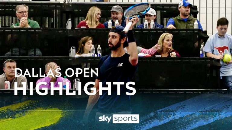 Jordan Thompson vs Adam Neff: Dallas Open highlights | Tennis News ...