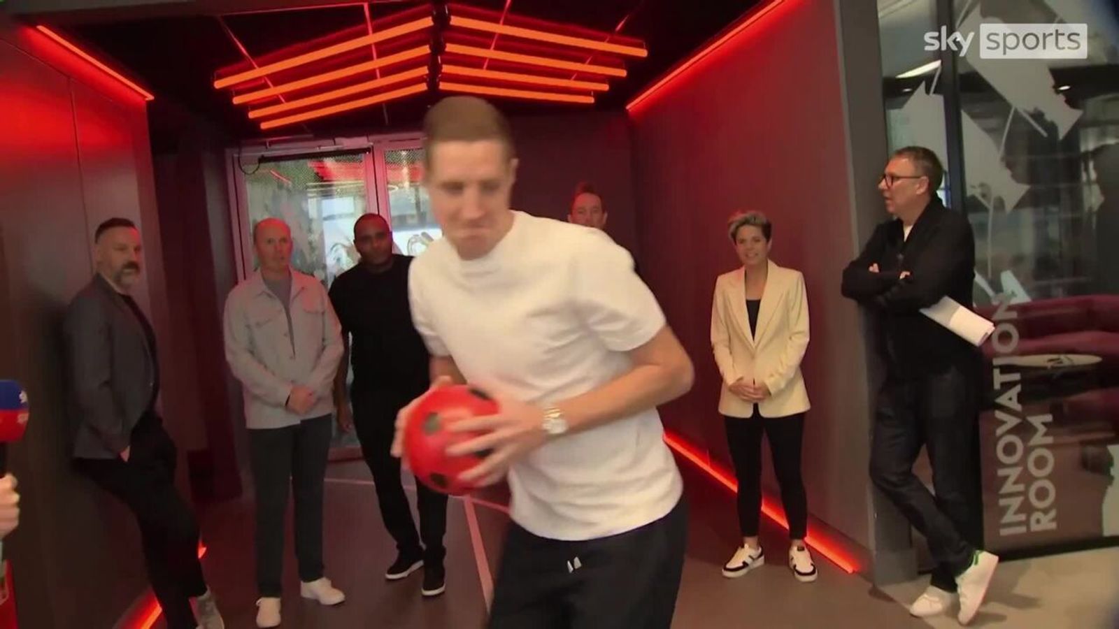 Bean bags and tin cans? Pundits take on Soccer Saturday challenge ...