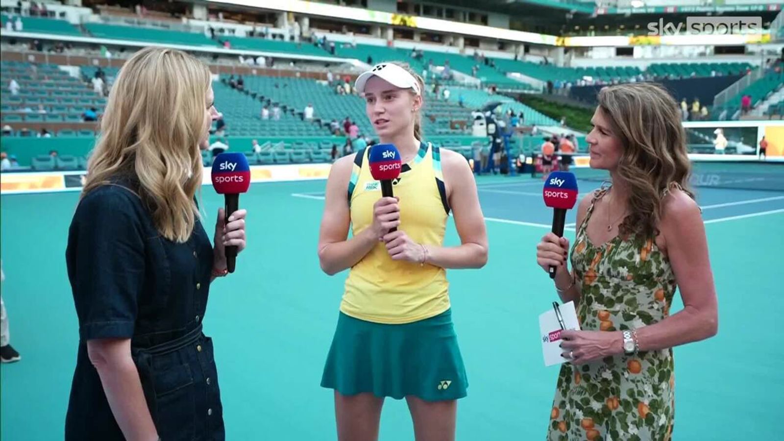 Elena Rybakina: Former Wimbledon champion into final of Miami Open ...