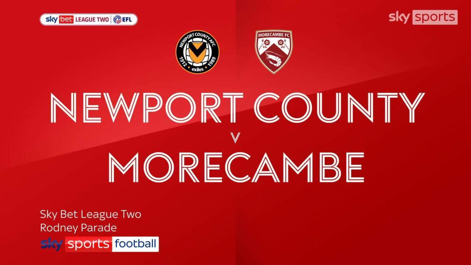 Newport 5 - 3 Morecambe - Match Report & Highlights