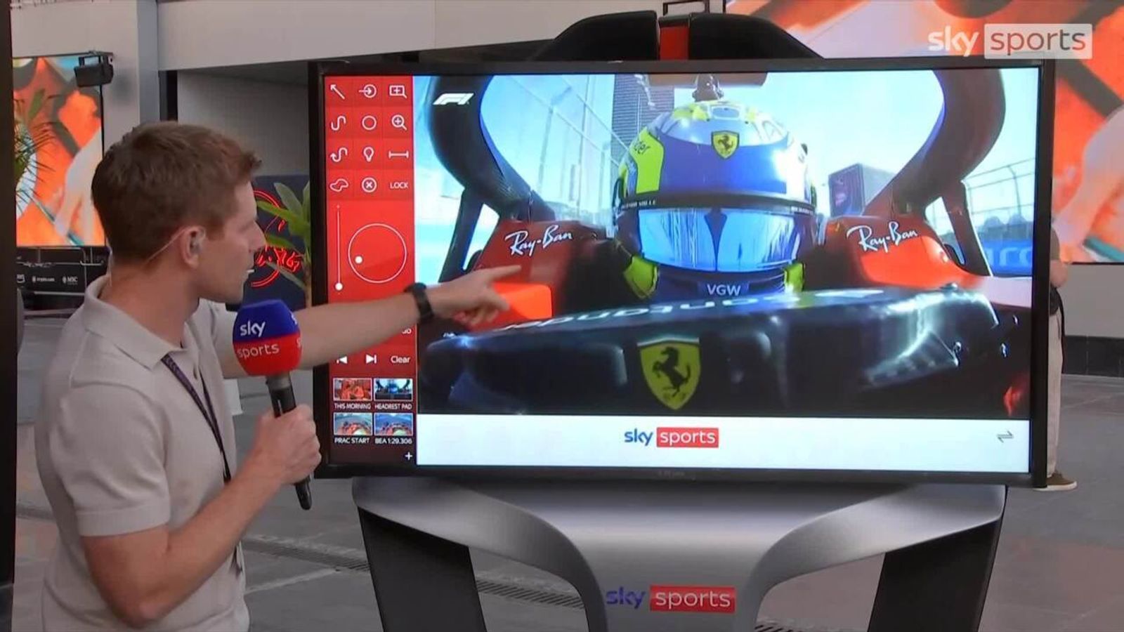 SkyPad: Oliver Bearman's impressive Saudi Arabia FP3 session with ...