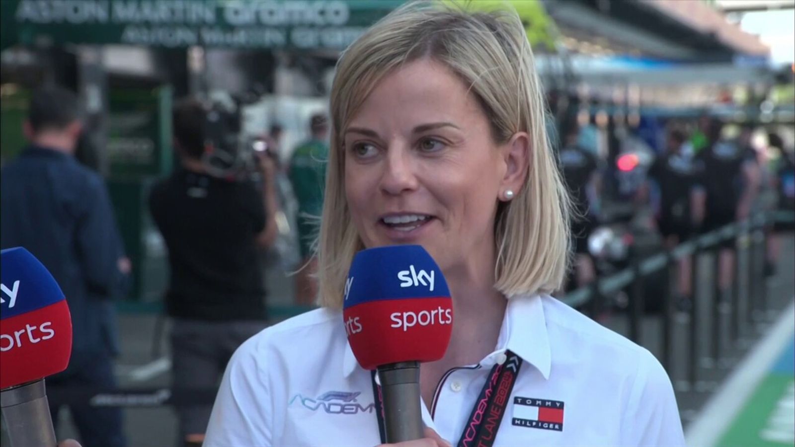 F1 Academy director Susie Wolff 'super proud' following opening race | F1 News | Sky Sports