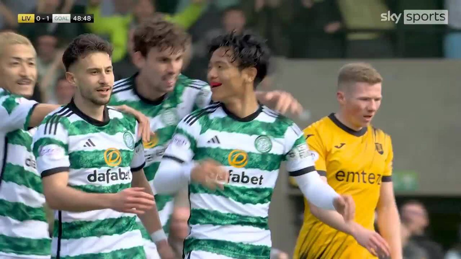 Jamie Brandon own goal edges Celtic in front | Football News | Sky Sports