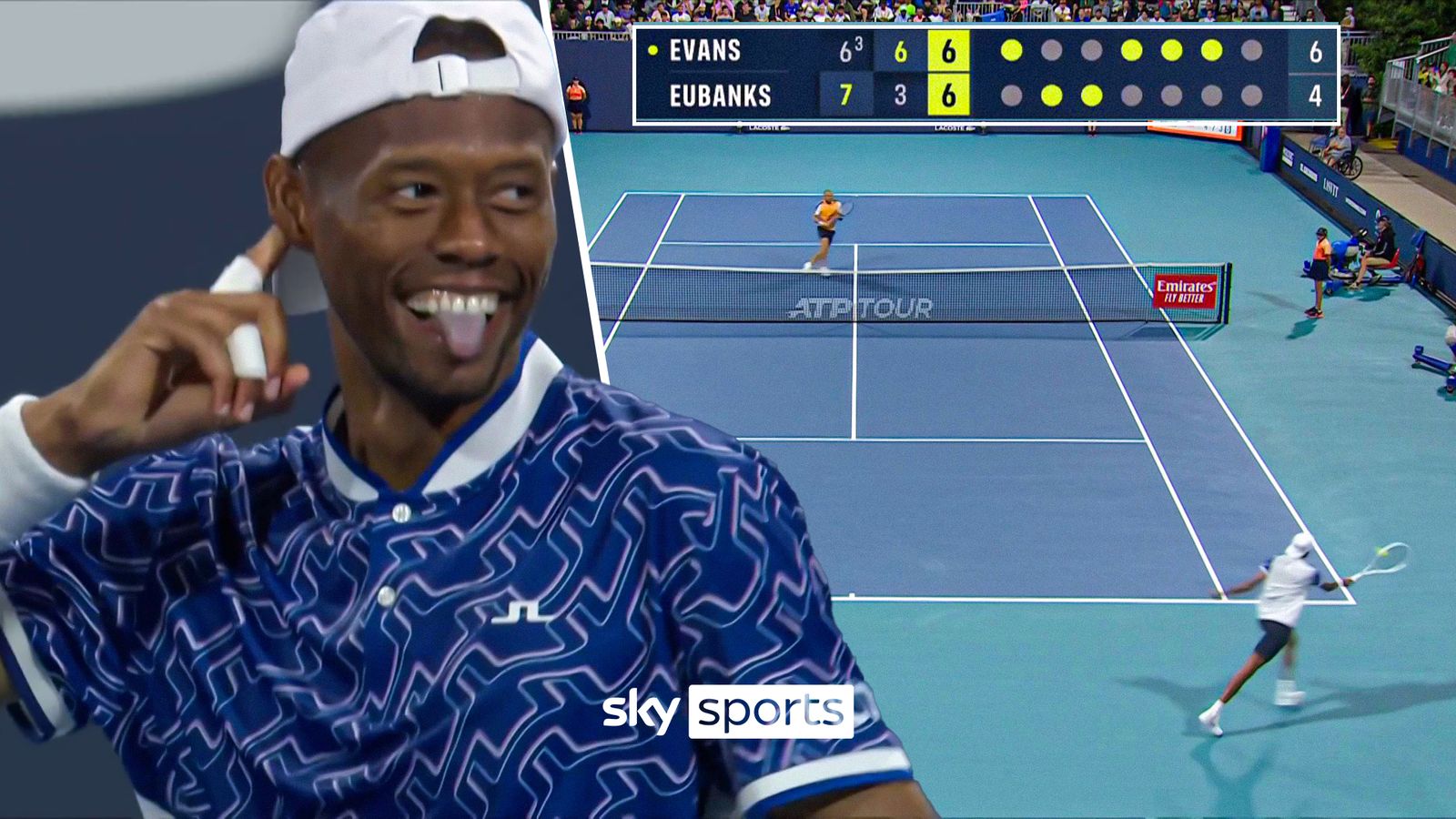 Miami Open: Christopher Eubanks defeats Dan Evans in thrilling tie ...