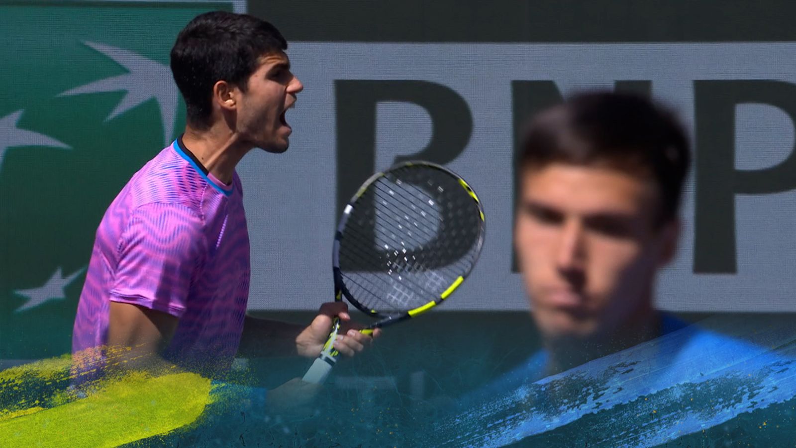 Carlos Alcaraz breaks serve with glorious game! | Tennis News | Sky Sports