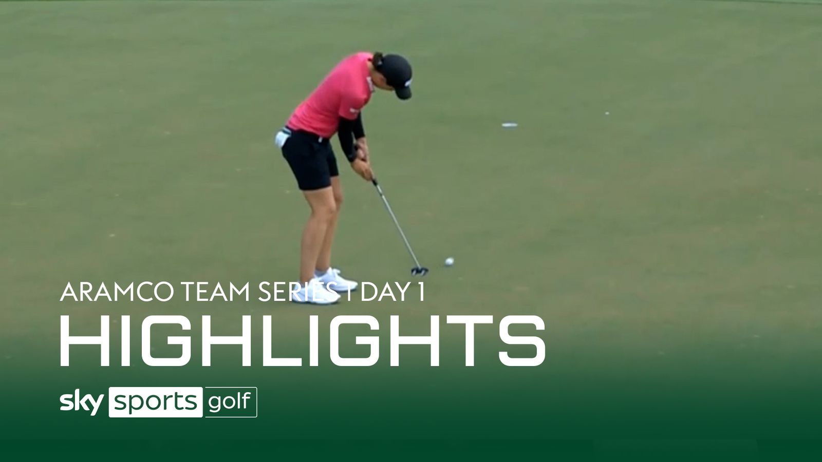 Aramco Team Series | Day One highlights | Golf News | Sky Sports