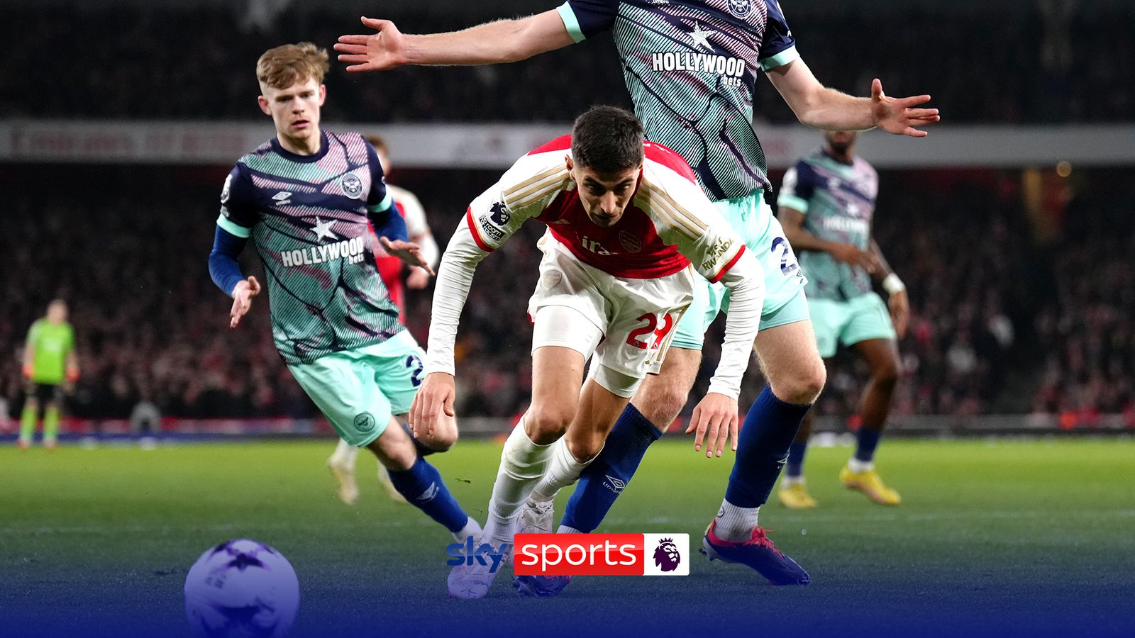 Arsenal 2-1 Brentford: Kai Havertz secures vital win for Mikel Arteta's ...