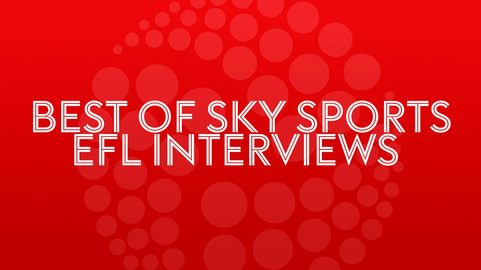 Best of EFL interviews - 23/24 | Football News | Sky Sports