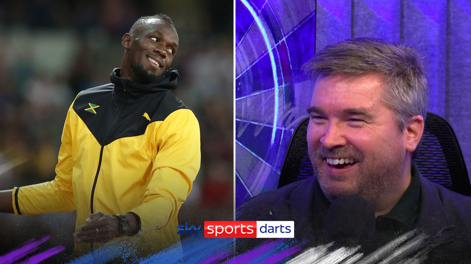 Richard Ashdown plays A Night At The Darts | 'Usain Bolt would love a ...