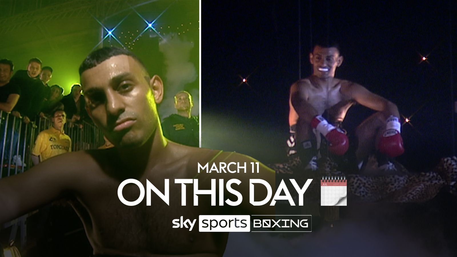 On This Day: Best ring entrance ever? Naseem Hamed's flying carpet ...