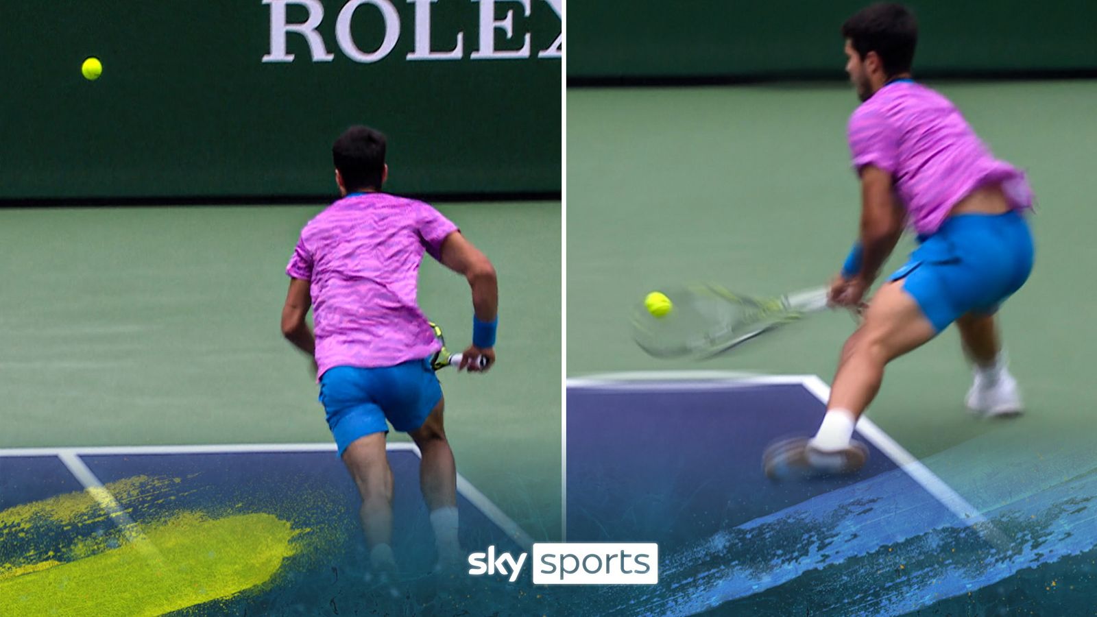 'Tennis from the Gods' | Carlos Alcaraz makes sensational recovery to ...