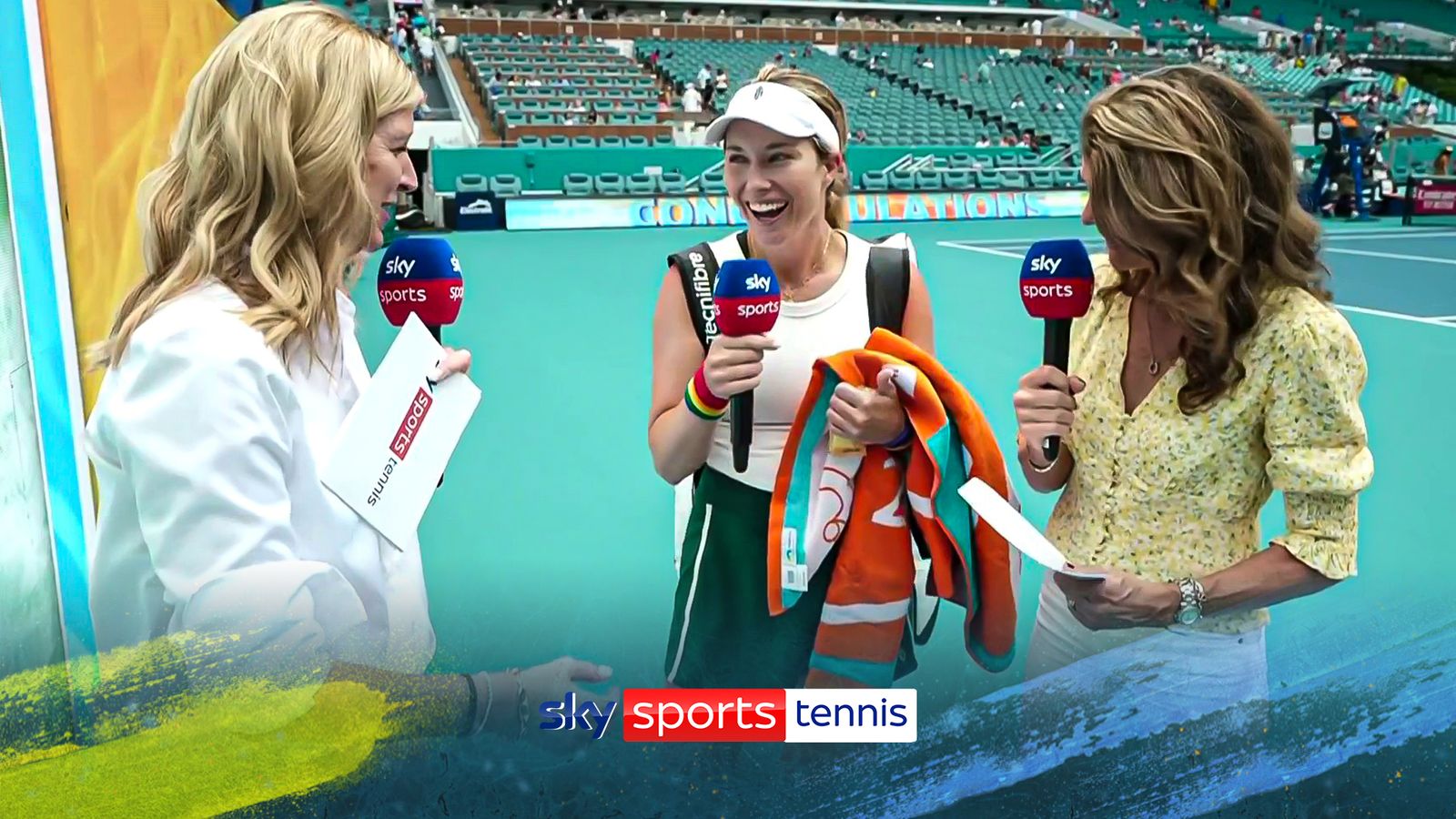 Danielle Collins: I think I'm playing well as I'm playing more golf ...