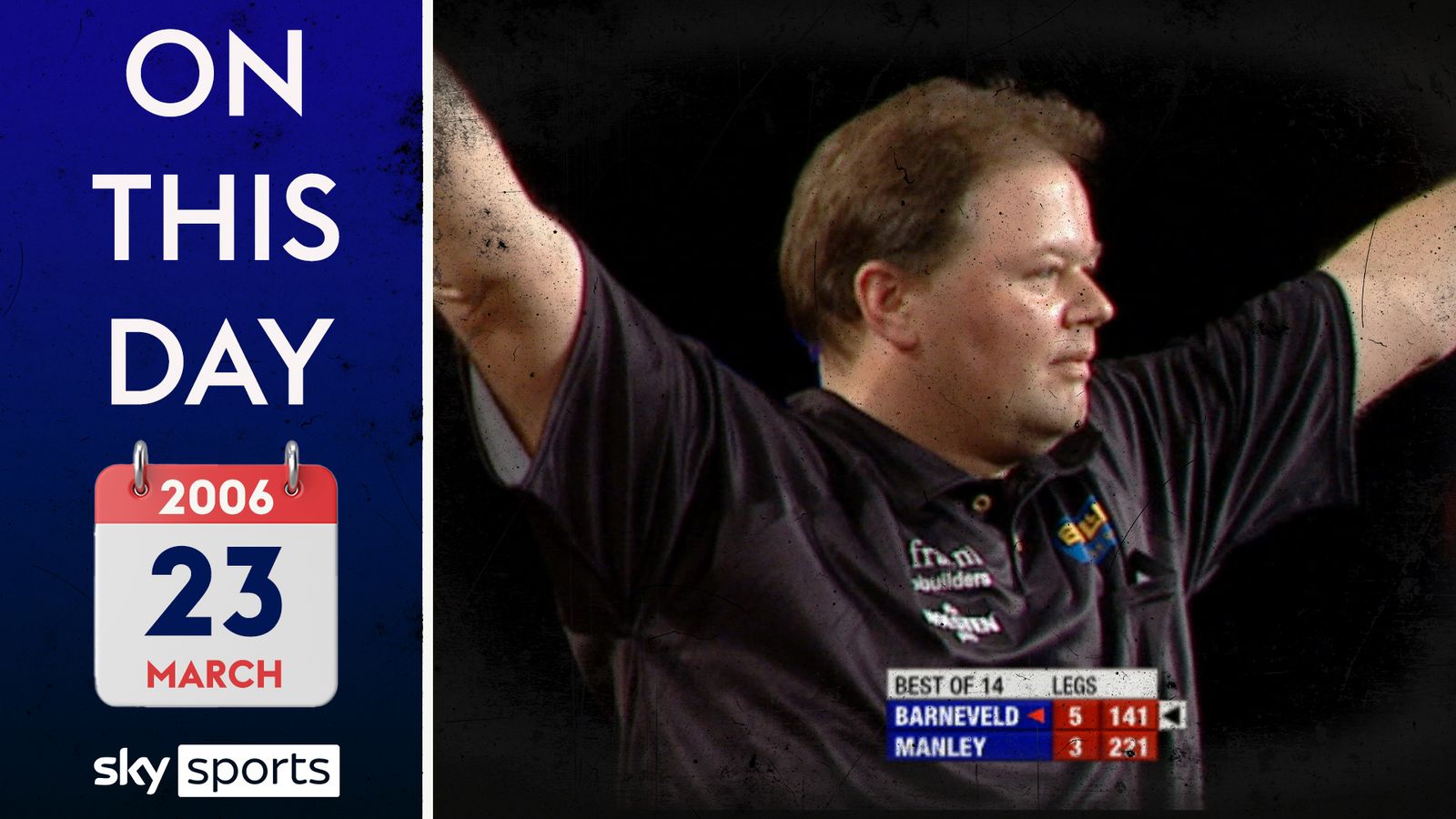 Raymond van Barneveld hits the first Premier League nine-darter | Darts ...
