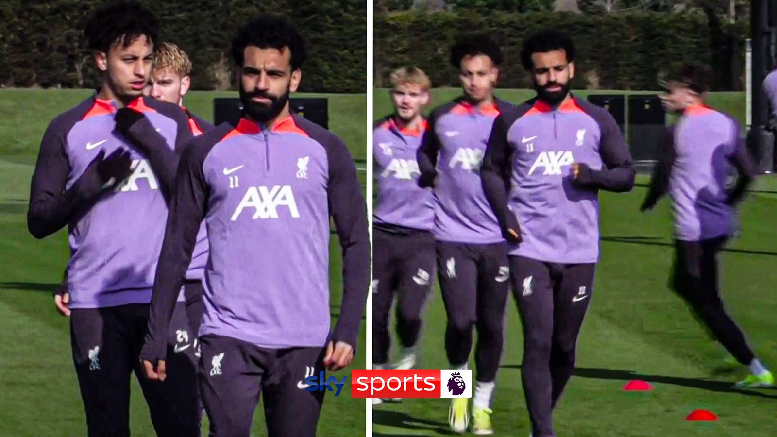 Mohamed Salah back in training for Liverpool ahead of Manchester City ...