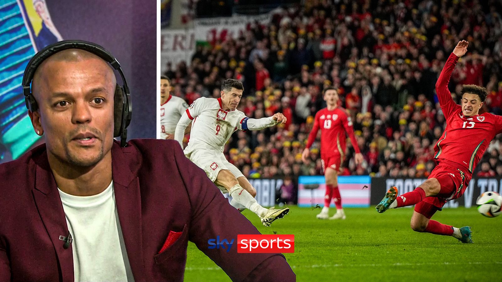 Robert Lewandowski's miss adds to Robert Earnshaw's tension during ...