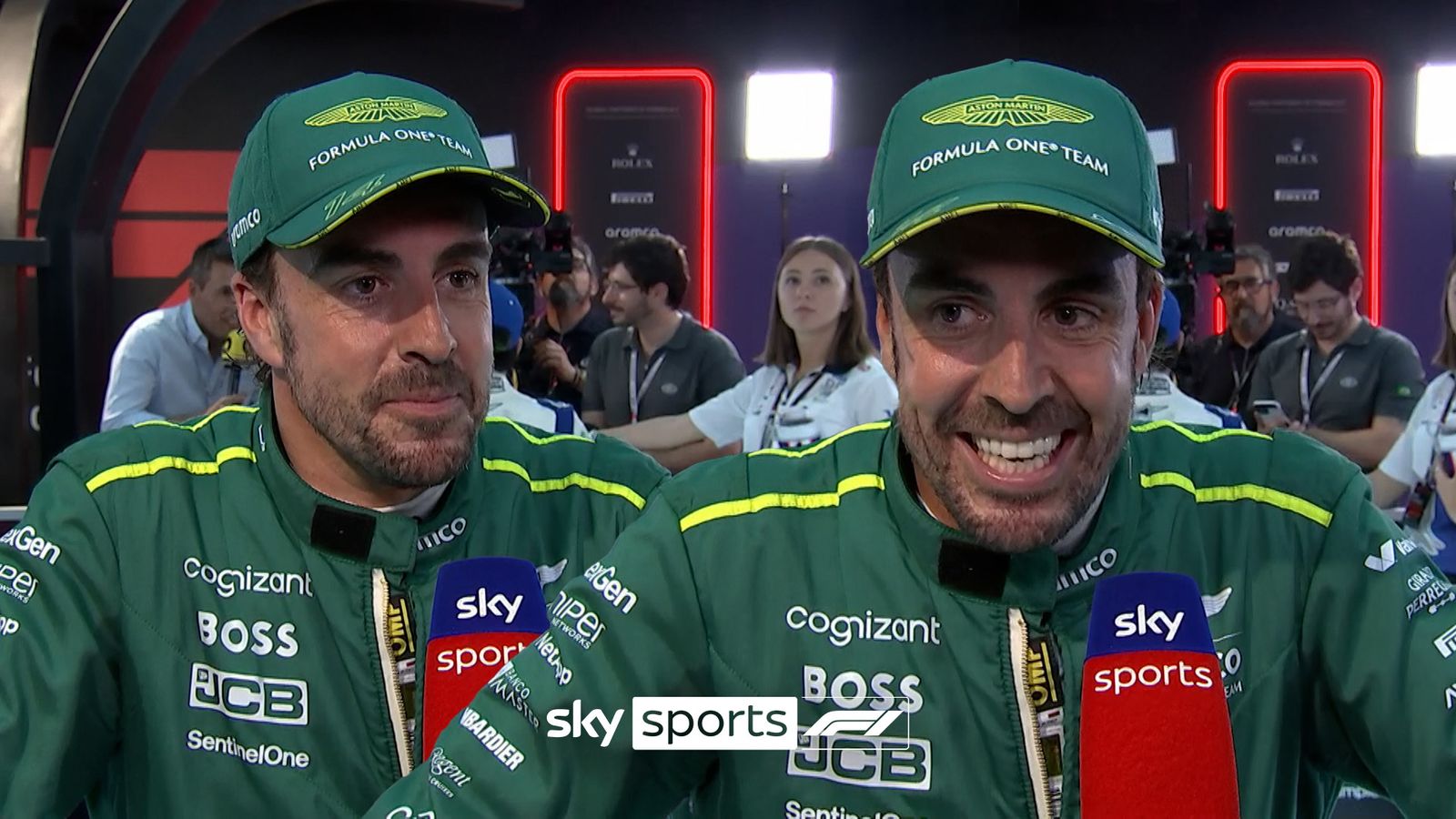 Fernando Alonso 'super happy' with fourth on the grid | F1 News | Sky ...