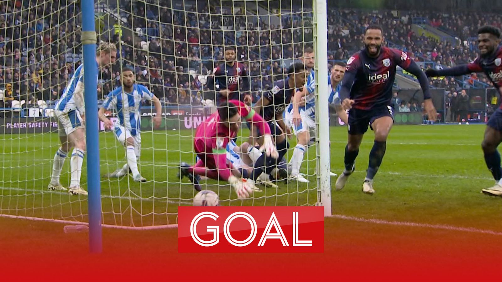 Kyle Bartley bundles home to put Baggies in front | Football News | Sky ...