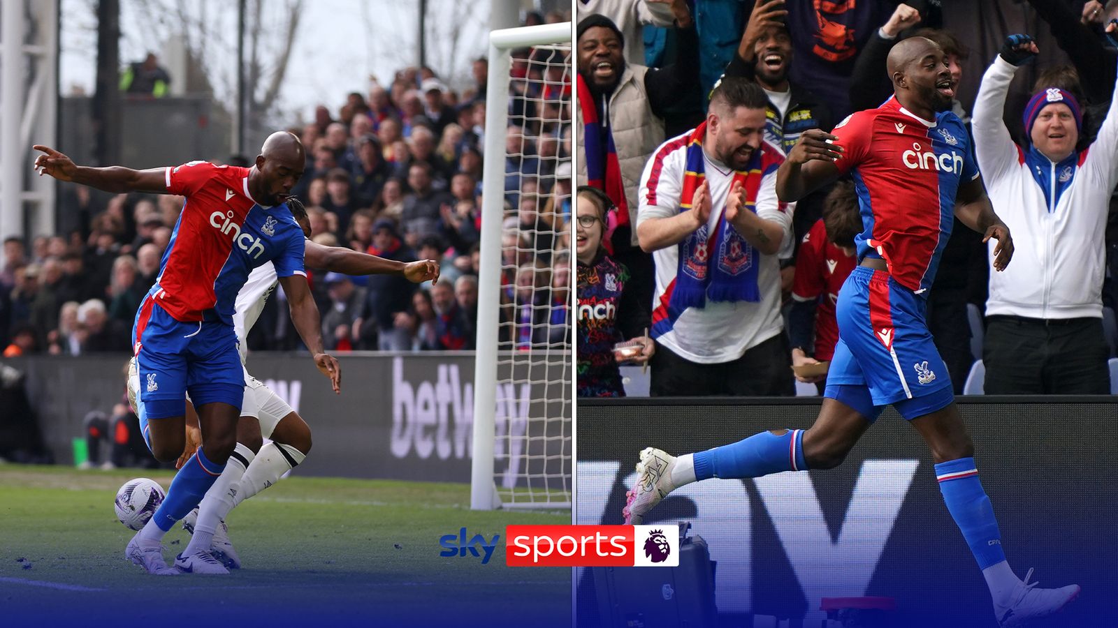 Best Angles: Jean-Philippe Mateta's magical flicked opener for Palace ...