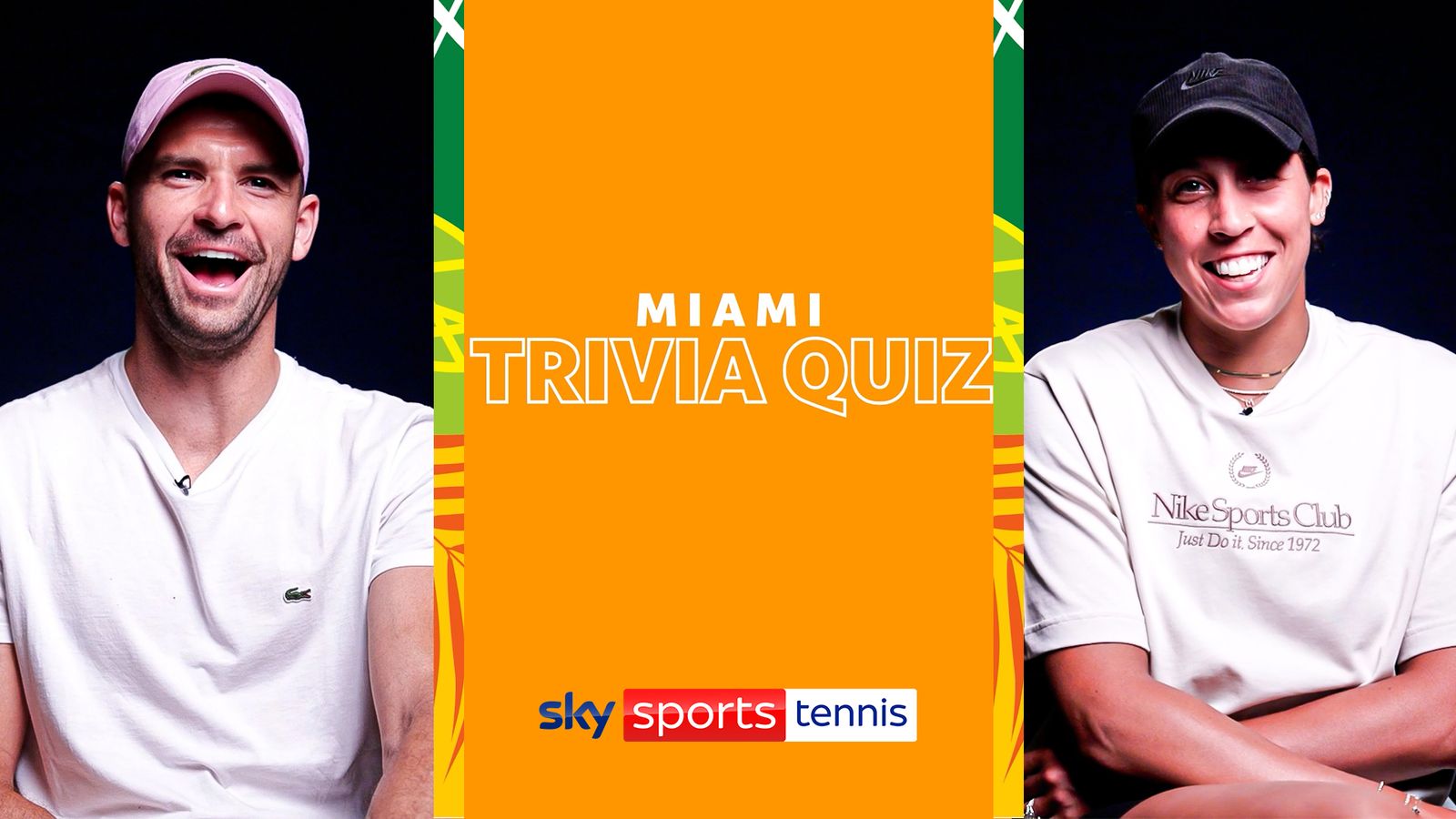ATP and WTA players get put to the test in 'The Miami Quiz' | Tennis ...