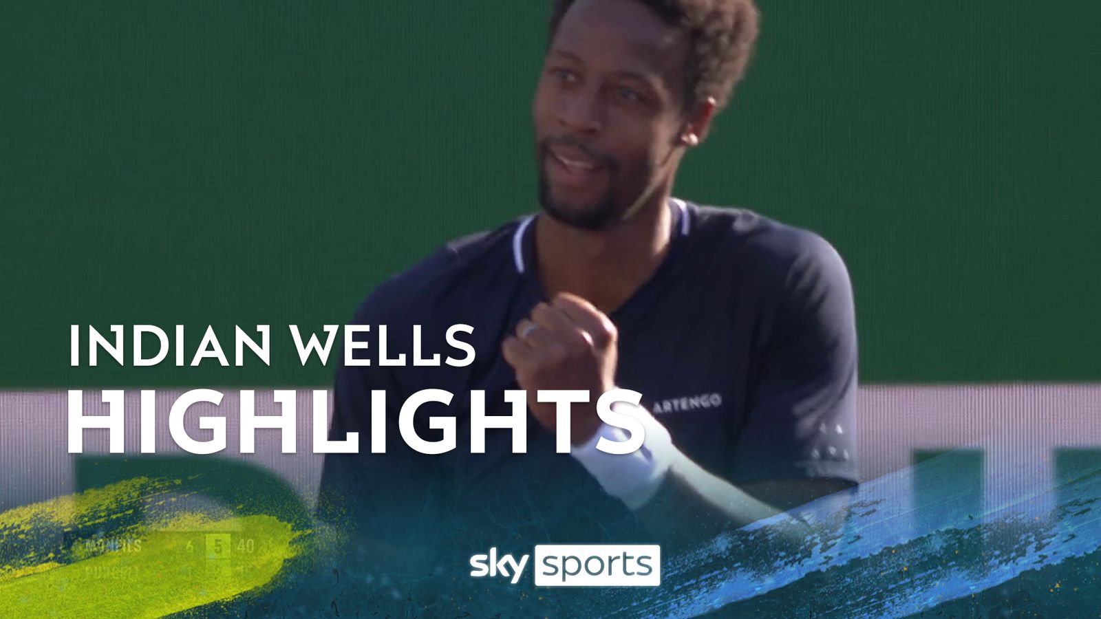 Gael Monfils cruises past Max Purcell in the first round | Indian Wells ...