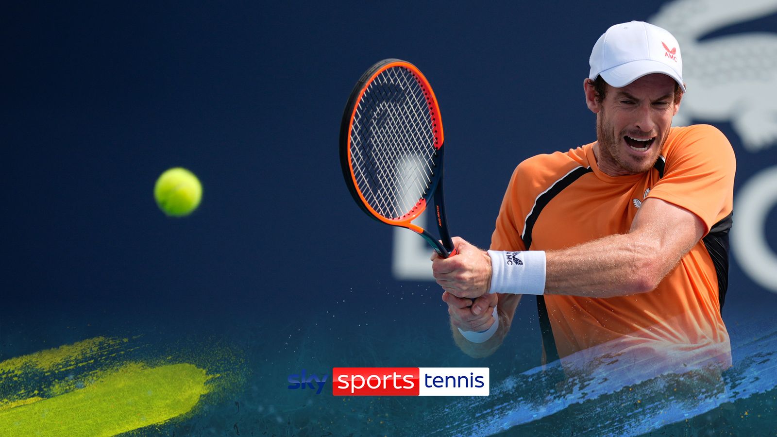 Andy Murray hits magnificent backhand winner at Miami Open | Tennis ...