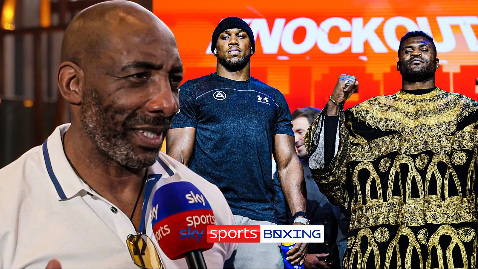 Johnny Nelson: Anthony Joshua has to be smart about Francis Ngannou ...