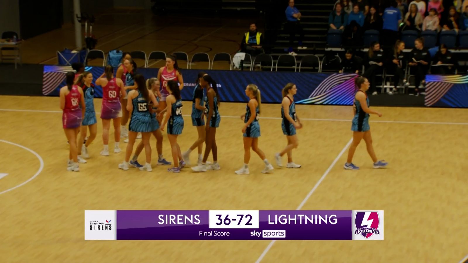 Strathclyde Sirens 36-72 Loughborough Lightning | Netball Super League ...