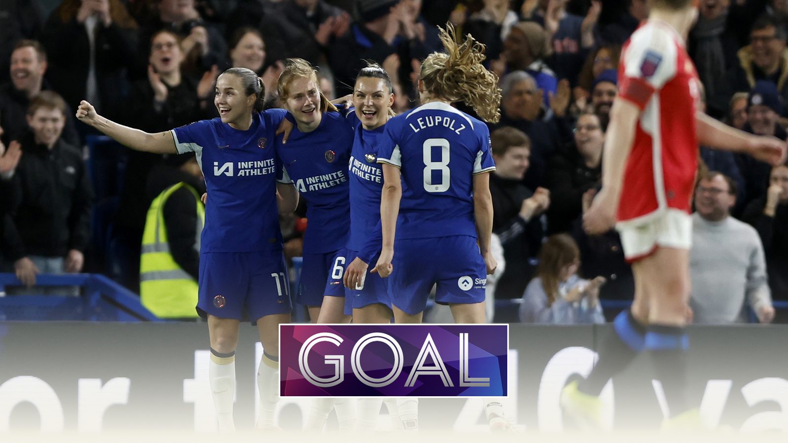 Chelsea Women 3-1 Arsenal Women: Emma Hayes' side take control of WSL ...