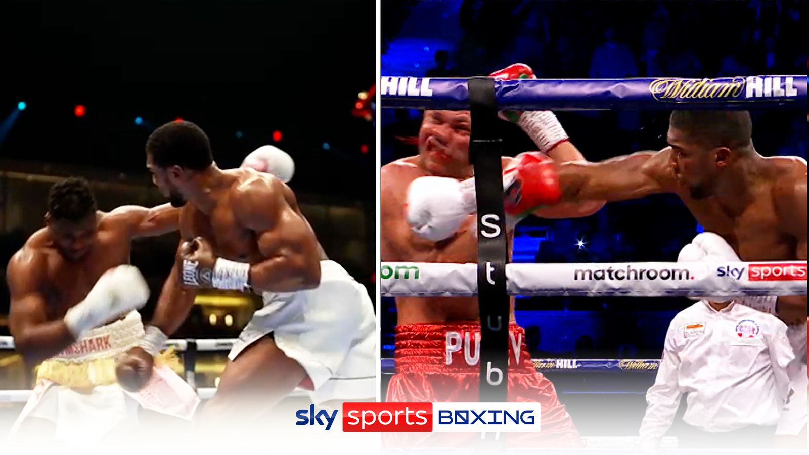 We've seen that Anthony Joshua KO before | If it lands... it's over ...