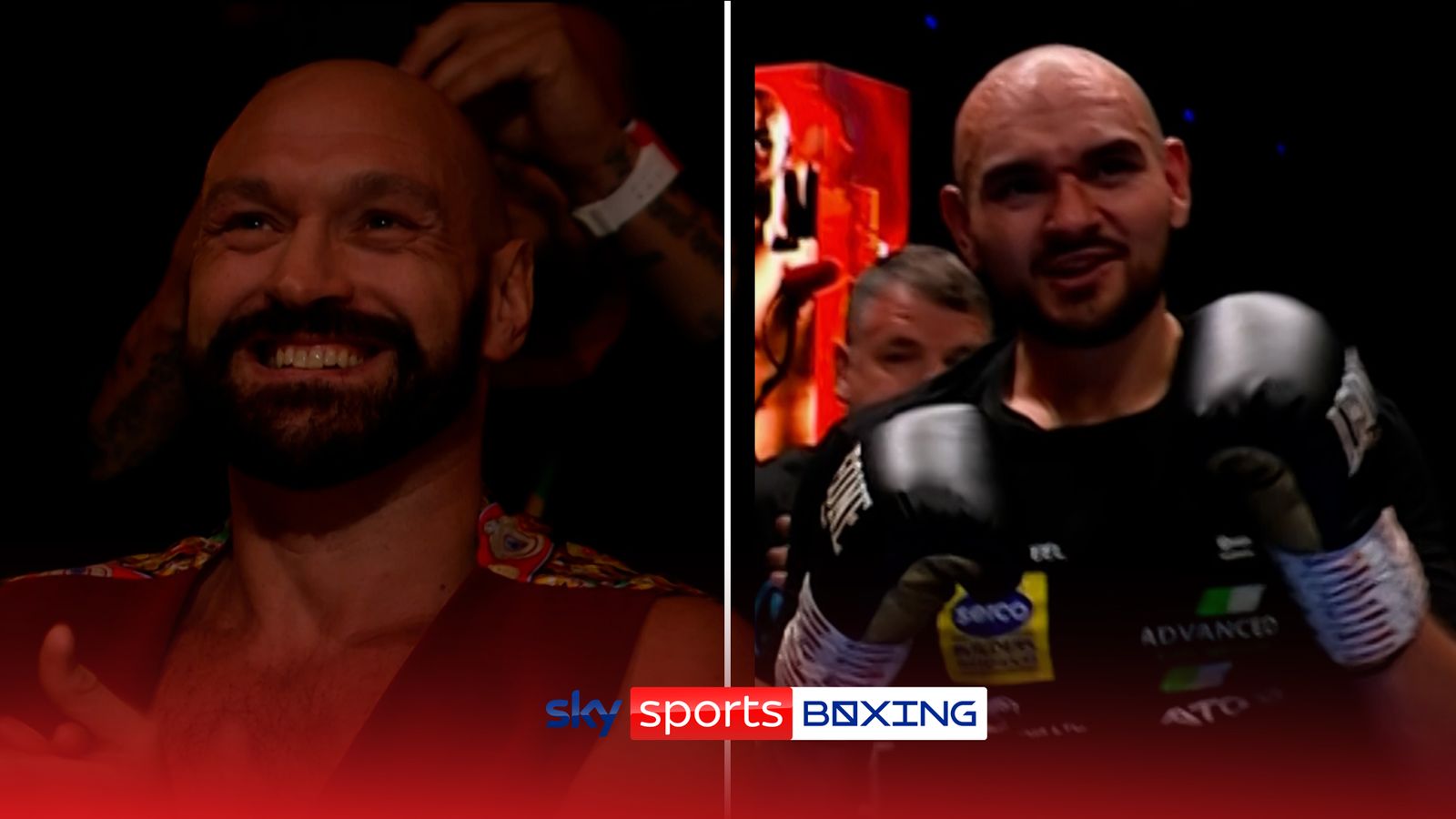 Watch Tyson's brilliant reaction after brother Fury wins on Anthony ...