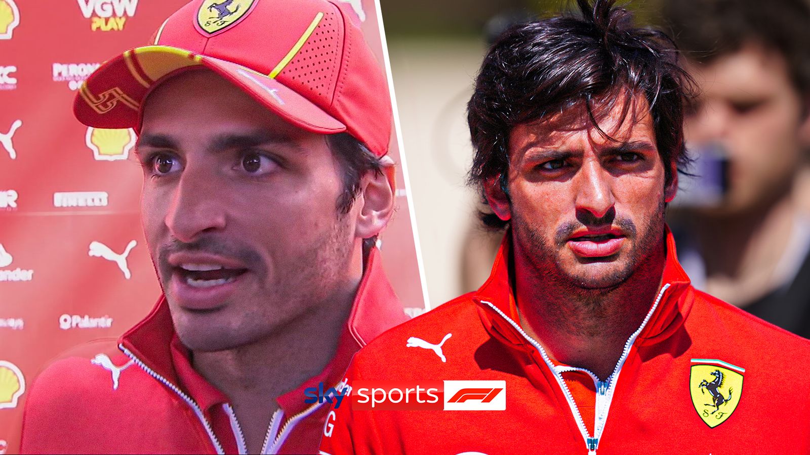 Carlos Sainz: I'm not 100 per cent... but I want to be fit to race ...