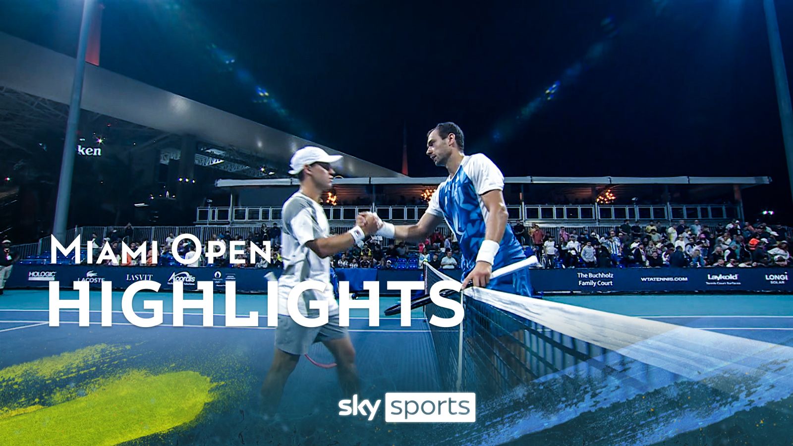 Roman Safiullin vs Diego Schwartzman | Miami Open highlights | Tennis News | Sky Sports