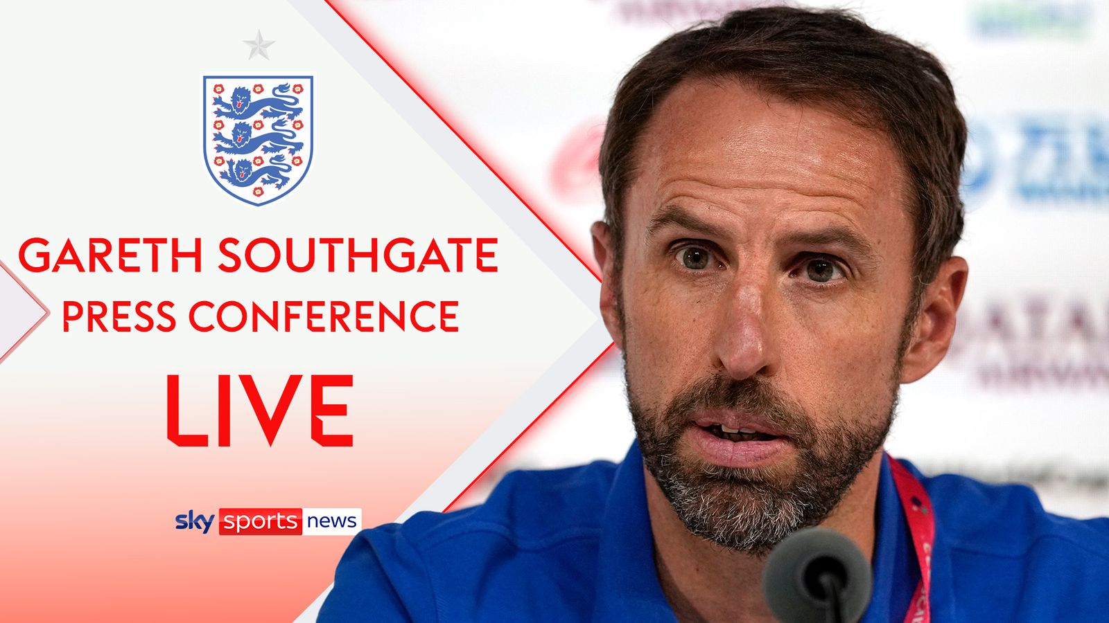 FREE STREAM: Watch Gareth Southgate respond to England kit row and ...