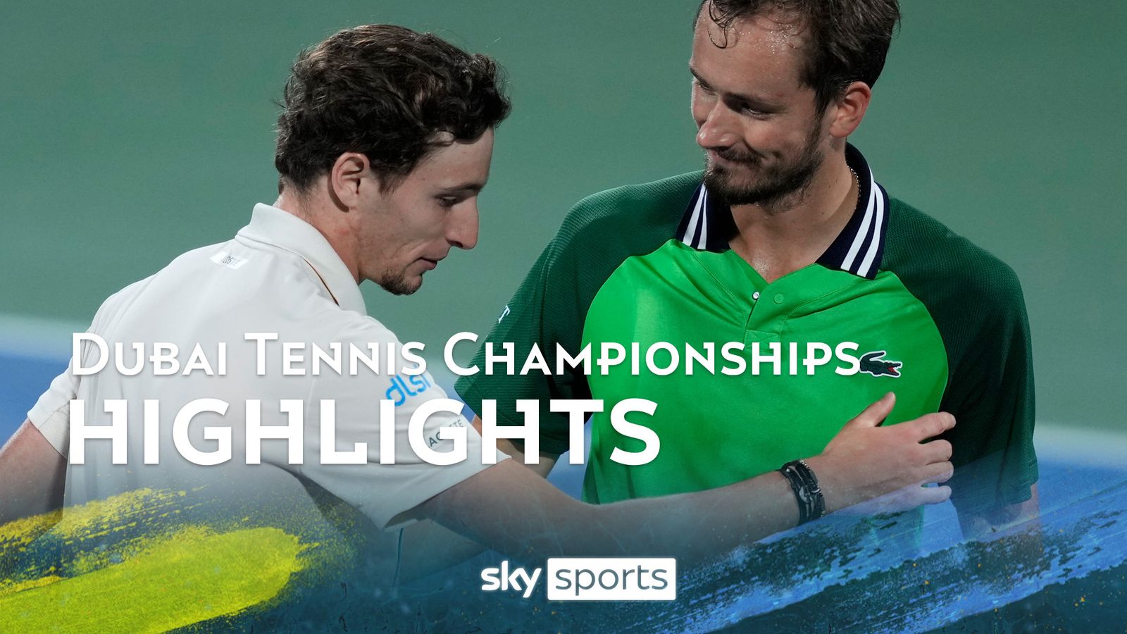 Ugo Humbert vs Daniil Medvedev | Dubai Tennis Championships semi-final highlights | Tennis News ...