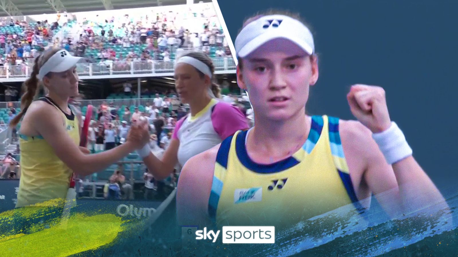 'A phenomenal victory!' | Elena Rybakina's winning moment against ...