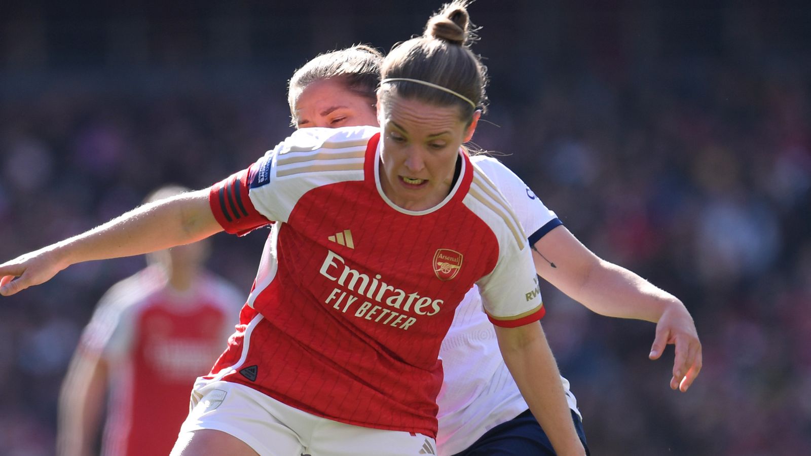 Arsenal Women 1-0 Tottenham Women: Gunners keep pace with title rivals after seventh straight ...