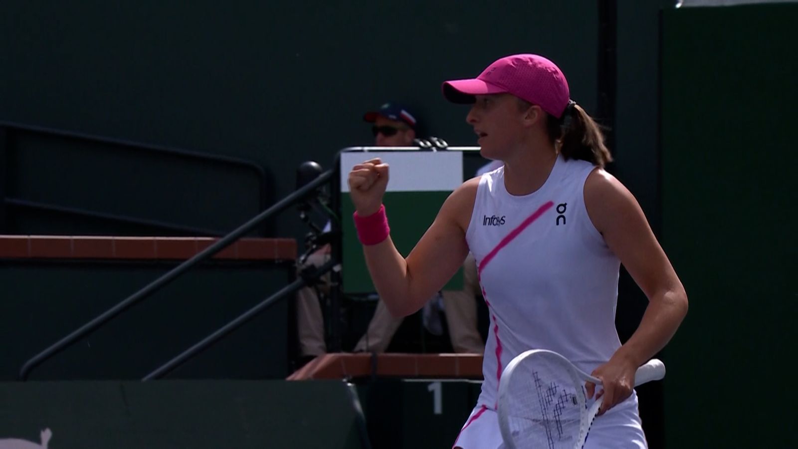 Indian Wells: Iga Swiatek wins title for second time after defeating Maria Sakkari in straight ...