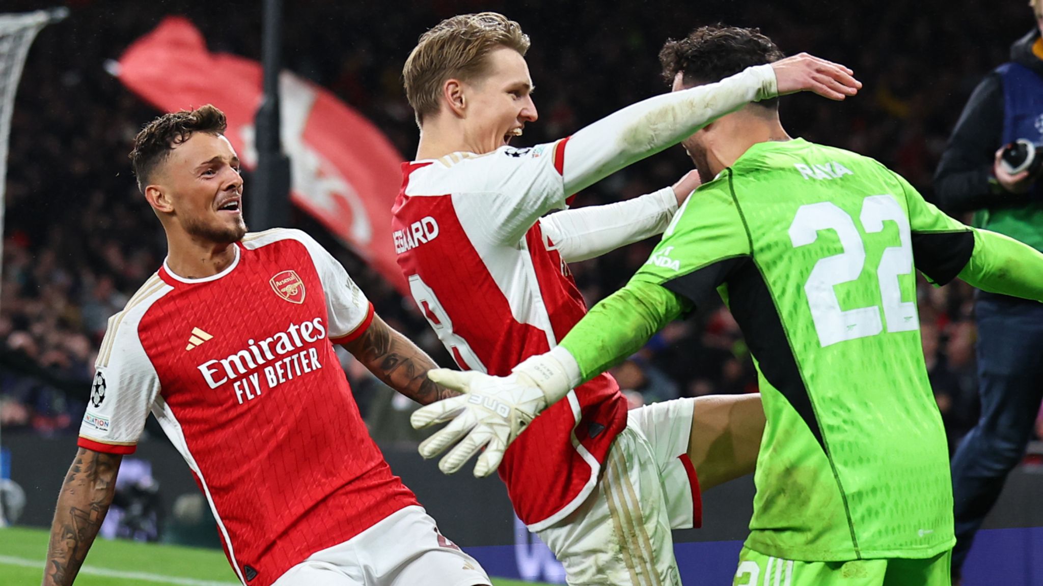 Arsenal: Mikel Arteta hails powerful big step as Arsenal reach Champions League quarter-finals ...