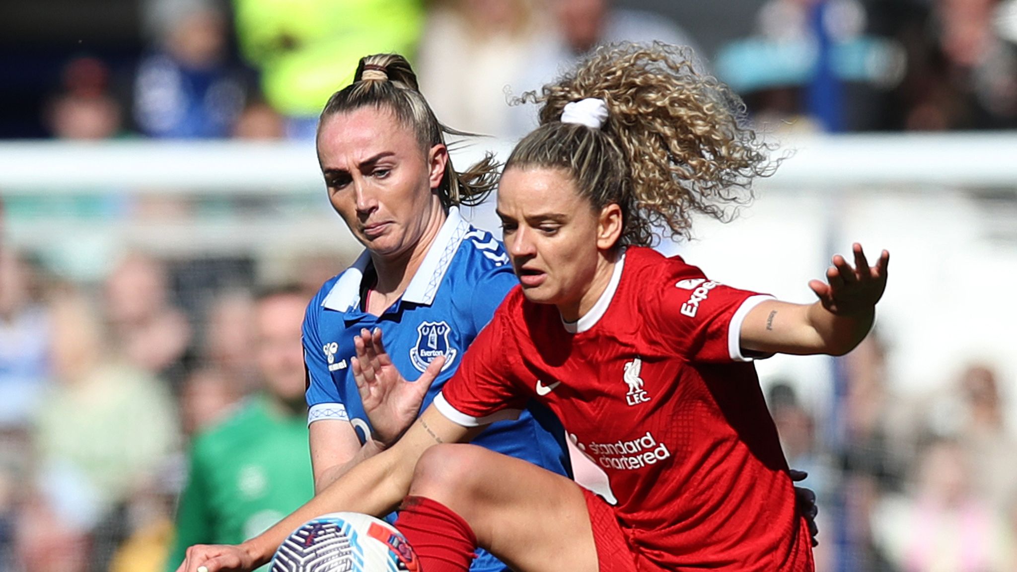 Women's Super League: Liverpool go above Man Utd with draw at Everton ...
