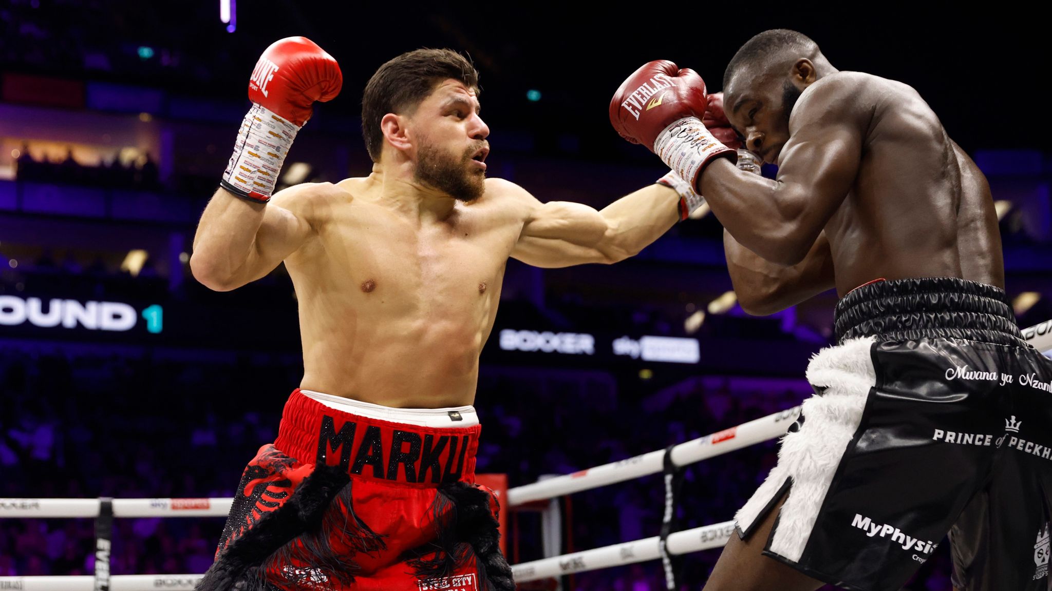 Ben Whittaker drops and defeats stubborn Leon Willings, showboating his ...