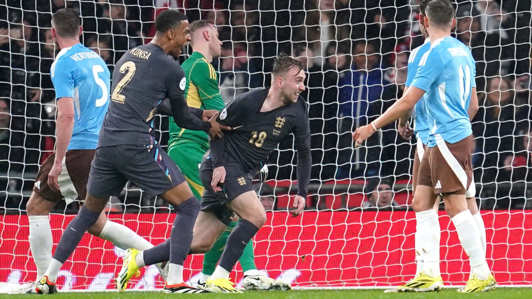 England player ratings: Ivan Toney and Kobbie Mainoo seize chance but ...
