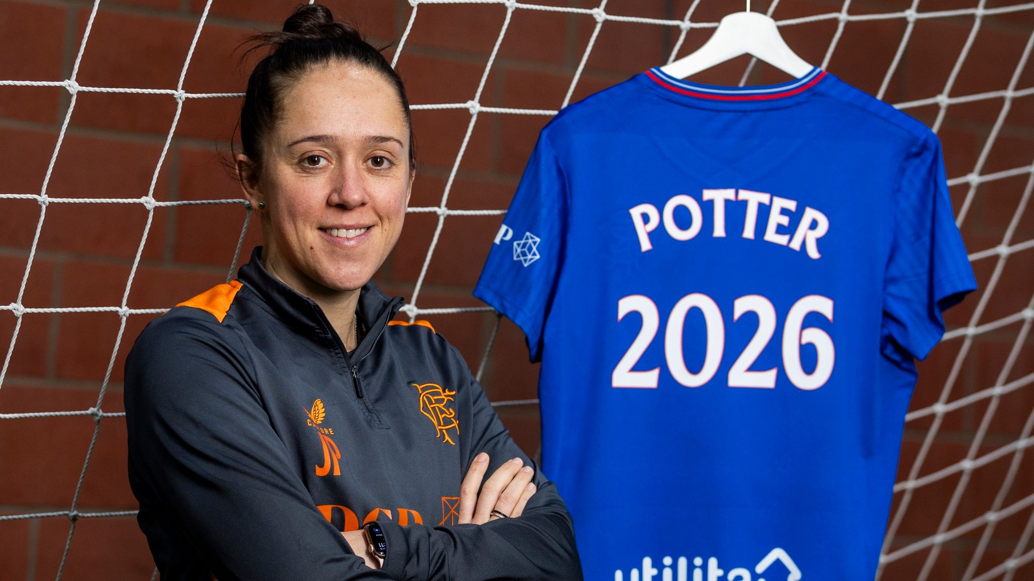 Rangers Women: Jo Potter signs new deal as head coach with SWPL leaders ...