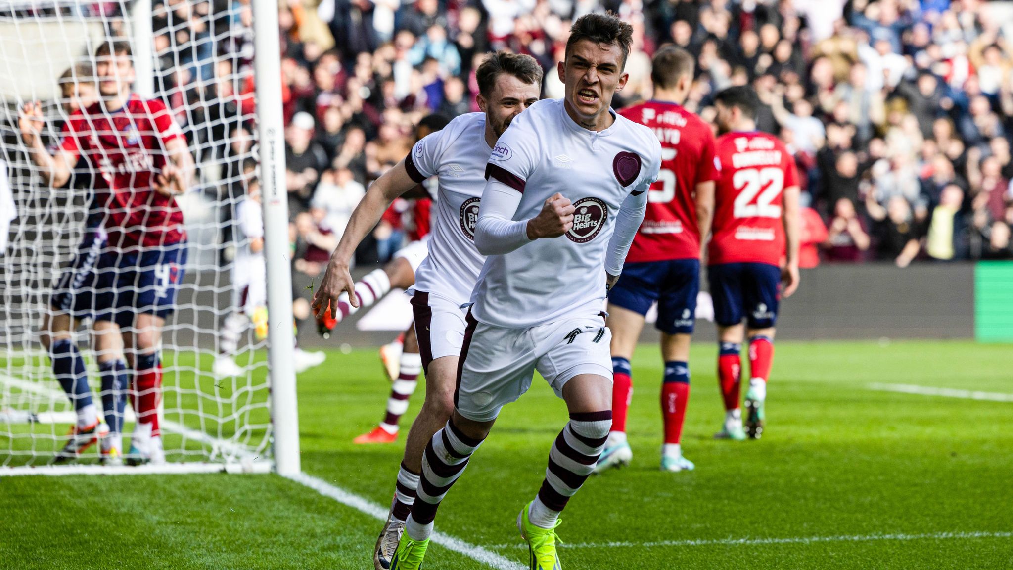 Hearts 1-1 Kilmarnock: Marley Watkins late equaliser secures top-six ...