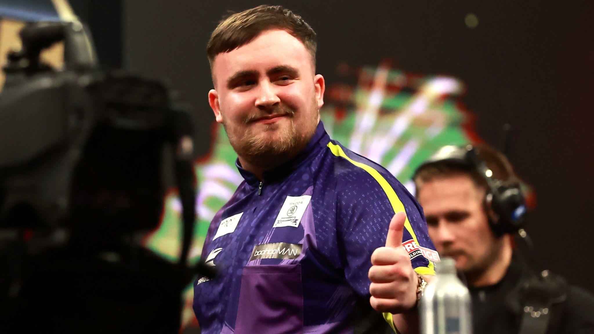 Luke Littler: Celebrity? I'm just a darts player, says 17-year-old ...
