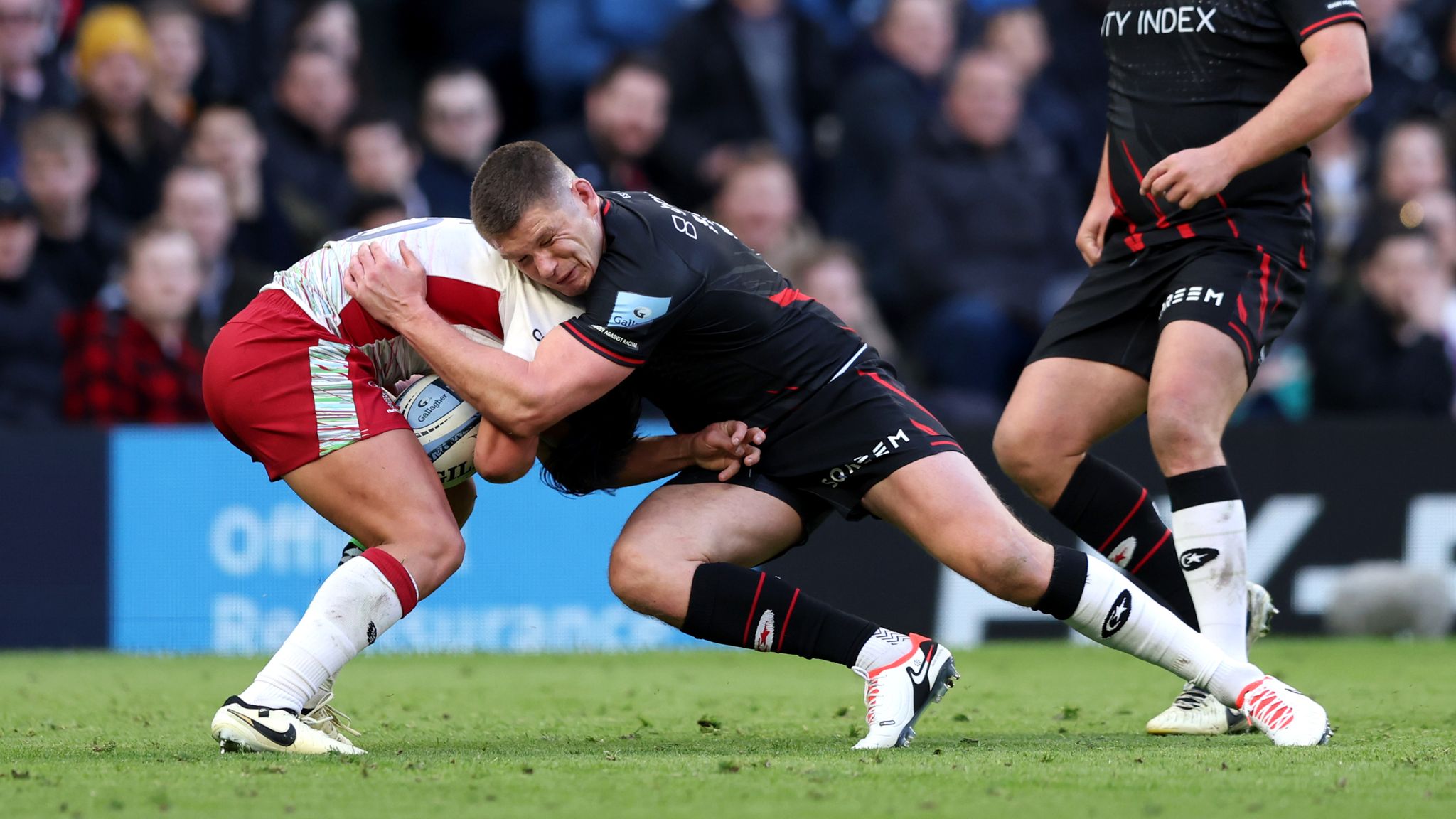 Saracens 52-7 Harlequins: Quins suffer heavy defeat to London rivals as ...