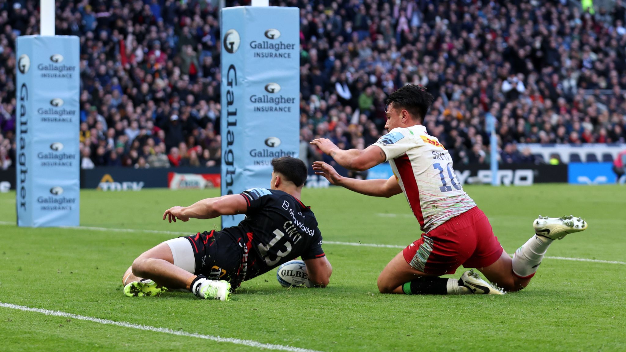 Saracens 52-7 Harlequins: Quins suffer heavy defeat to London rivals as ...
