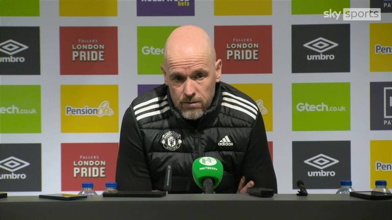 Erik ten Hag: Manchester United draw at Brentford could be a big point ...