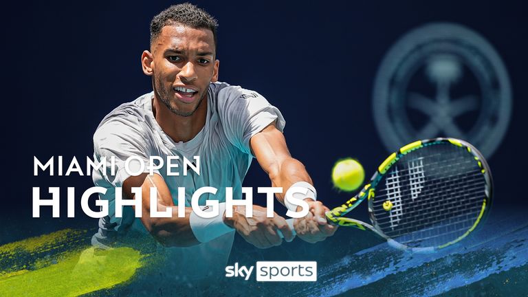 Felix Auger-Aliassime vs Adam Walton | Miami highlights | Tennis News ...
