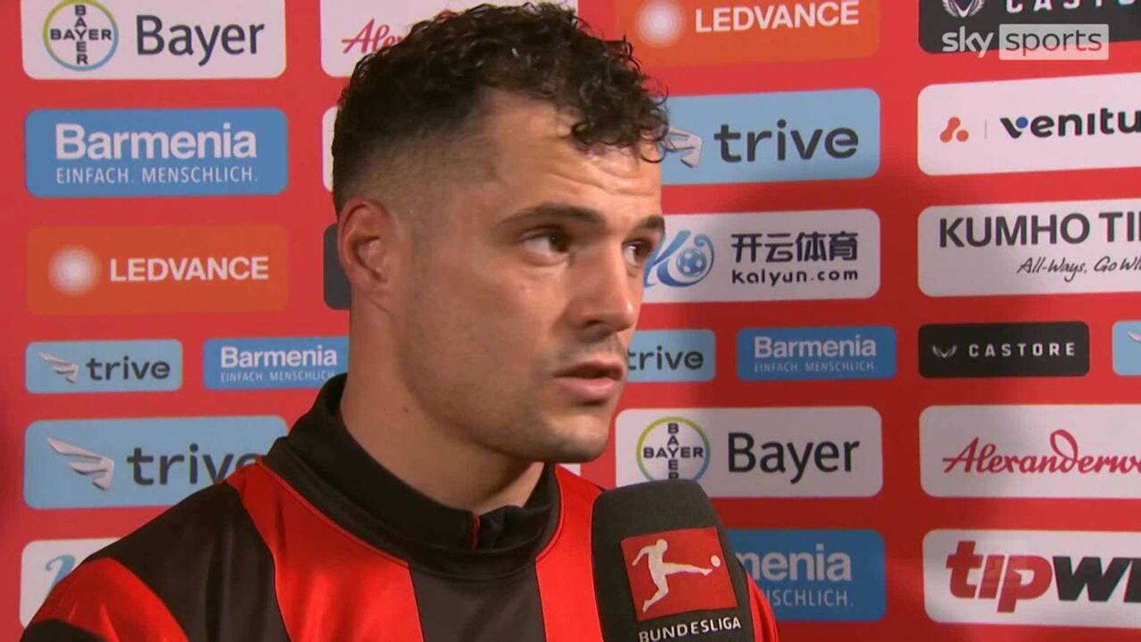 Granit Xhaka starring for Switzerland and Leverkusen: How the former ...